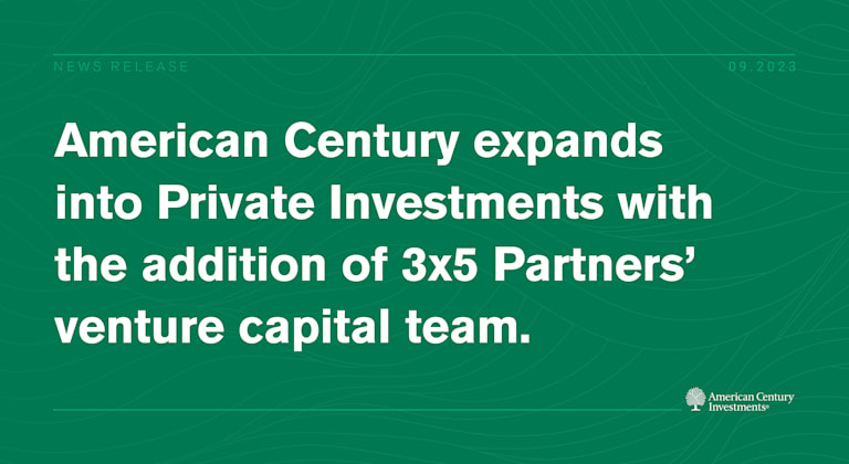 American Century Completes Transaction with 3x5 Partners